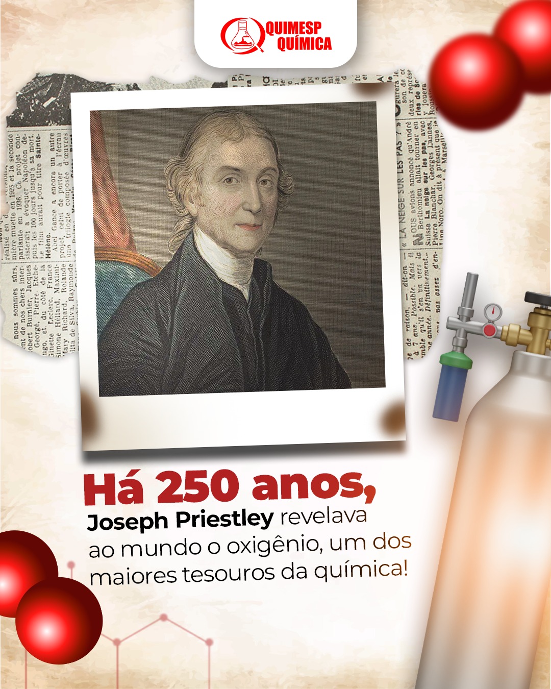 Joseph Priestley E A Descoberta Do Oxigênio: O Experimento Que ...